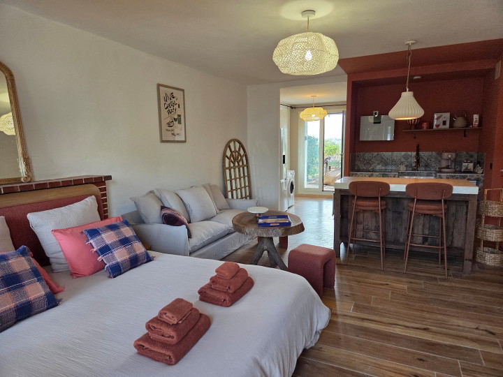 Grand Studio Moderne Et Authentique - Pianottoli-Caldarello