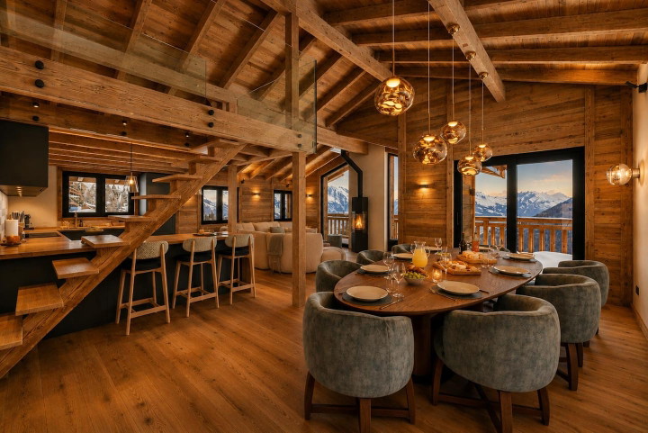 Chalet Danse Du Soleil - Ski-in / Ski-out - Luxury - La Tzoumaz