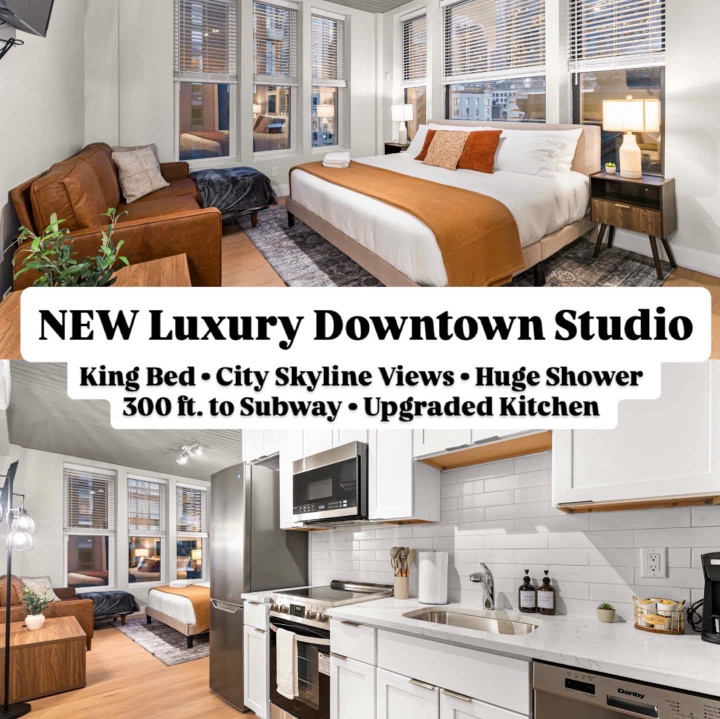 S8b New Huge Luxury Condo City Views By Subway - Boston, MA