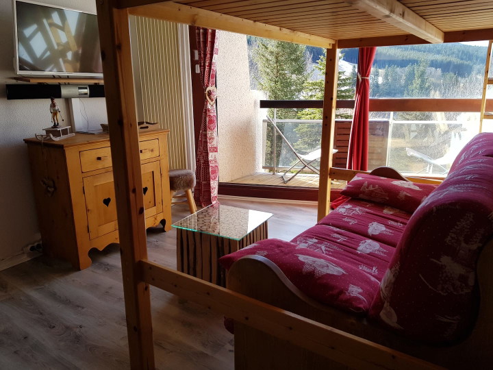 Joli Studio Montagnard Avec Balcon Vue Panoramique - Corrençon-en-Vercors