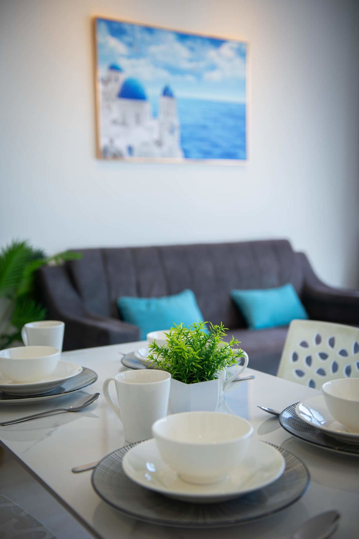 Santorini Stylish 3br @ Urban Suites Penang - Penang