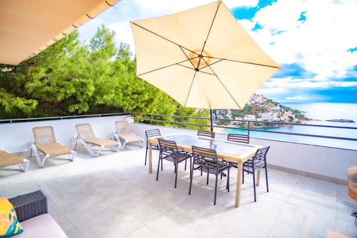 Casdanna Roses 3 - Terrasse - Vue Sur Mer - Plage - Roses