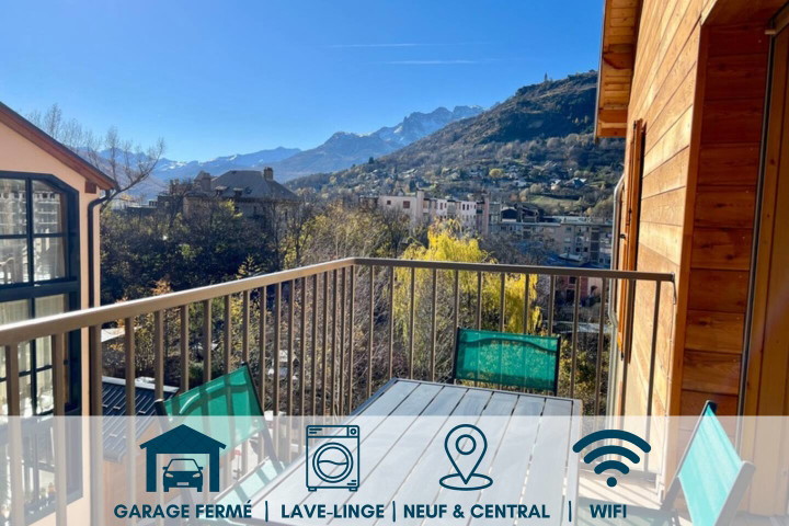 T2 Neuf & Central à Briançon | Garage, Balcon - Briançon