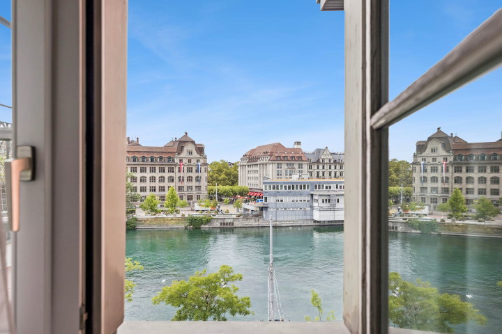 Oldtownriverside|ac|balcony|freeparking|waterview - Zurique