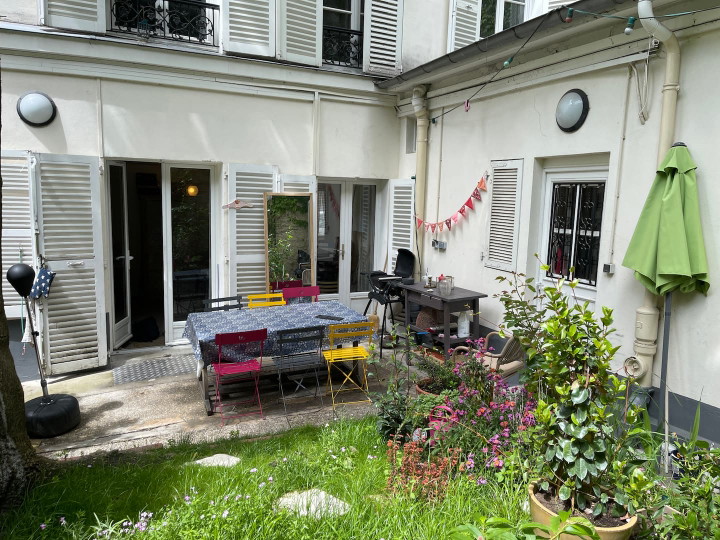 Appartement Sur Jardin Privatif - Paris