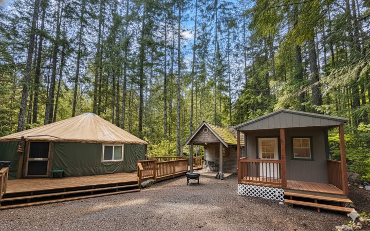 Lake Cushman - Luxury Yurt In Onp! Evs - State of Washington