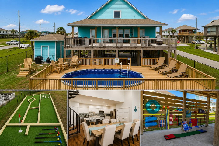 Heated Pool, Mini Golf, Arcade, Game Wall Sleep 15 -