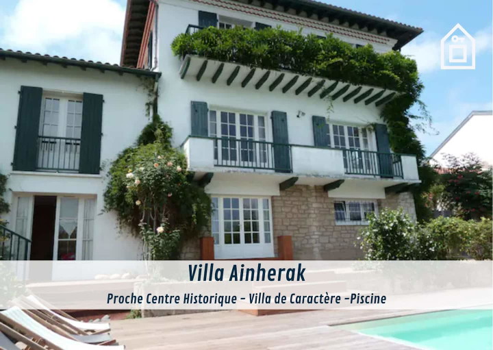 ⭐Villa Ainherak Hyper-center Pool ⭐ - Bayonne