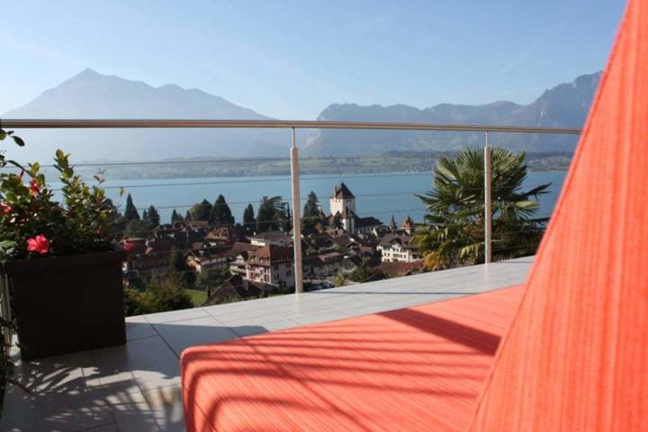 Otium-soldanella, Balcony, Lake View In Oberhofen - Thun