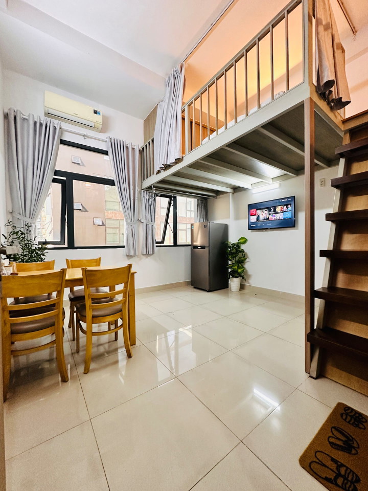 405 Cozy Loft W Kitchen Near District 2 - 胡志明市