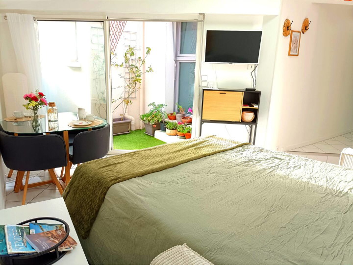Studio 112 - Jardinet - Centre Ville - A Pied - Saint-Vincent-sur-Jard
