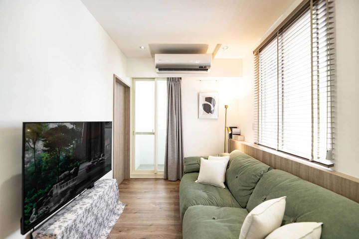 ＊Summer Deal＊6 Mins To Xinyi Anhe Sta.｜balcony｜dn7 - 시즈 구