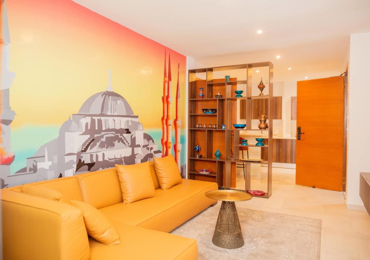 Istanbul-inspired Premium 1 Bedroom Flat - Abidjan
