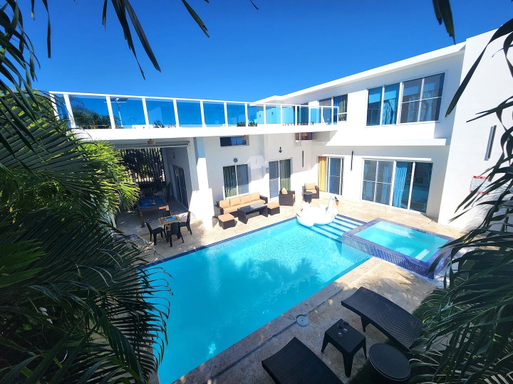 Luxurious Villa Sov Amenities/pool/spa Tub/bch/bbq - Sosúa