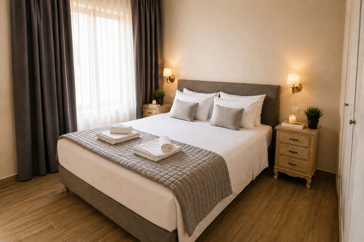 White Rodon | Parking | 3' Walk To Beach - Chania