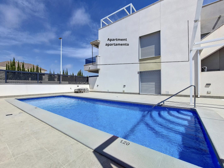 Apartment With Pool View And Private Roof - San Pedro del Pinatar