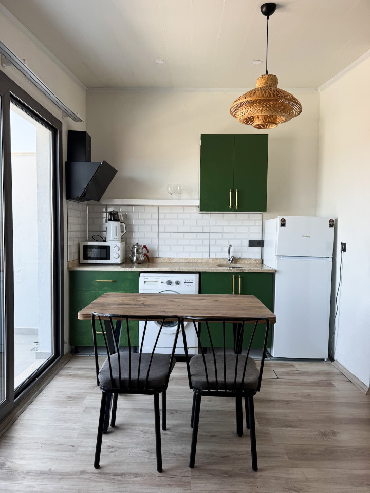 Sunset Pleasure With Terrace | Modern 1+1 Apartment - Ovacık
