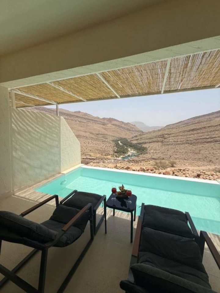 Junior Suite With Private Pool + Valley View - 阿曼
