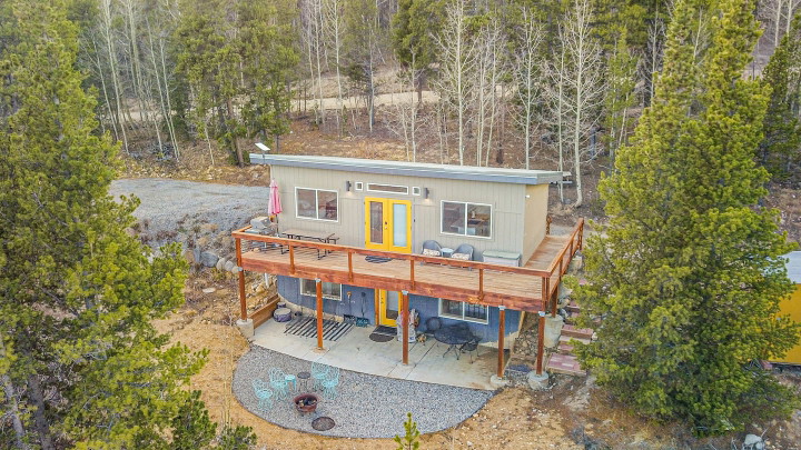 Magic Getaway, Chic Cabin With Mt. & Valley Views - Colorado