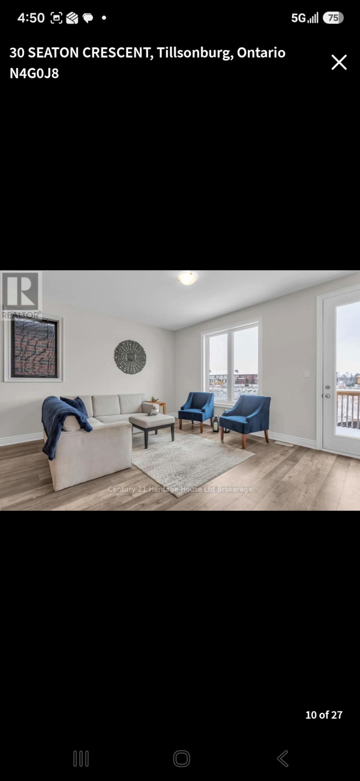 2 Bedroom 2 Bath Home Rental - Tillsonburg
