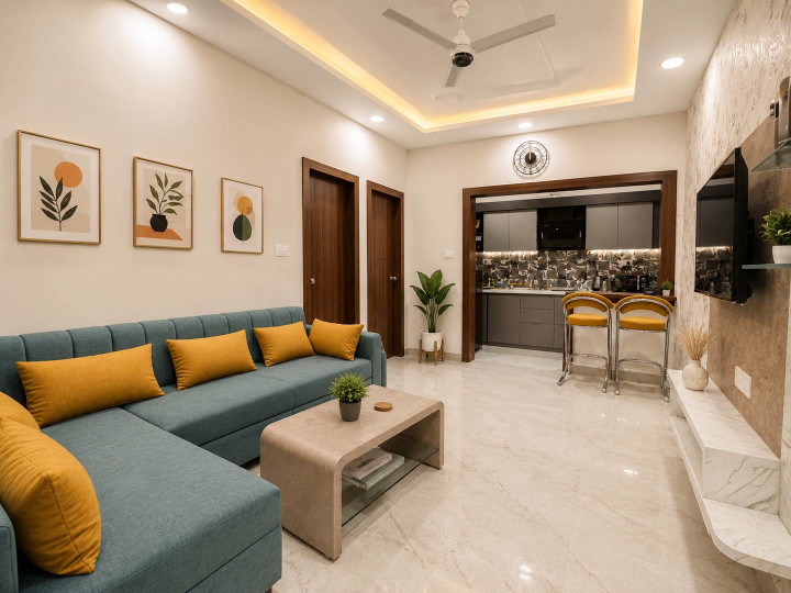 Homeescape Elite 1bhk | Mahalaxmi Nagar | 101 - Indore