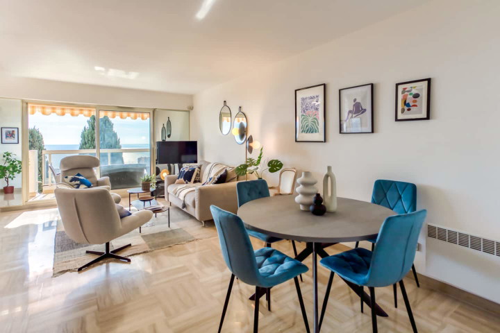 Sea View/ Pool, Parking & Ac Suite Claire Fontaine - Nizza
