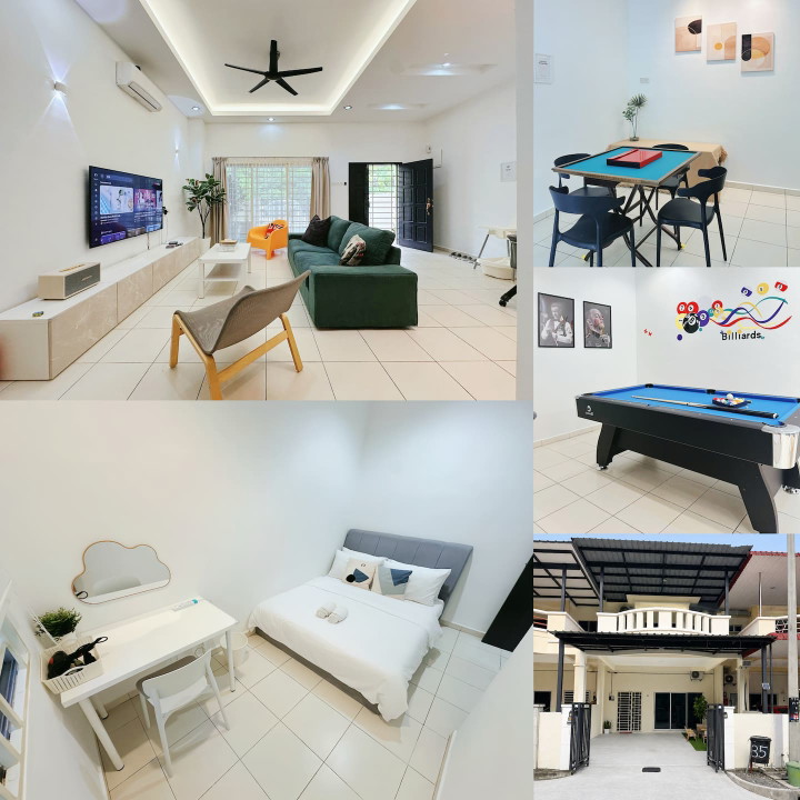 Family Double-storey Bm Alma 12pax Near Aeon Lutos - Batu Kawan