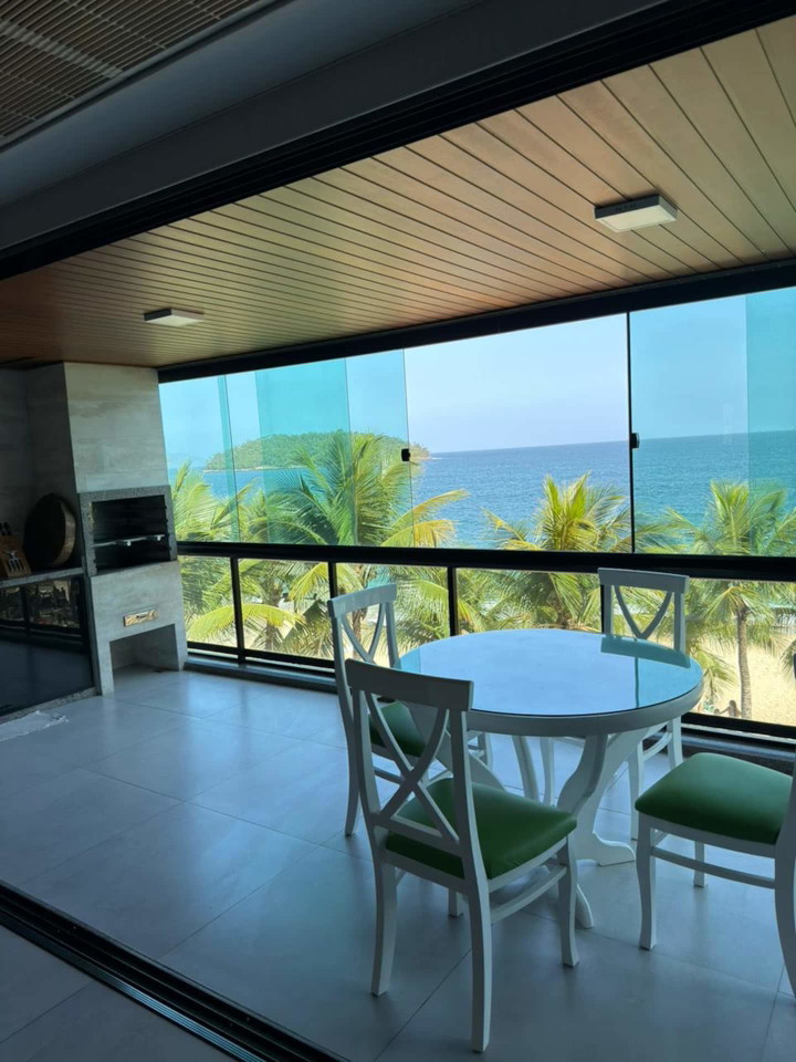 Pé Na Areia- Apartamento 4 Quartos- Frente à Praia - Ilha Grande