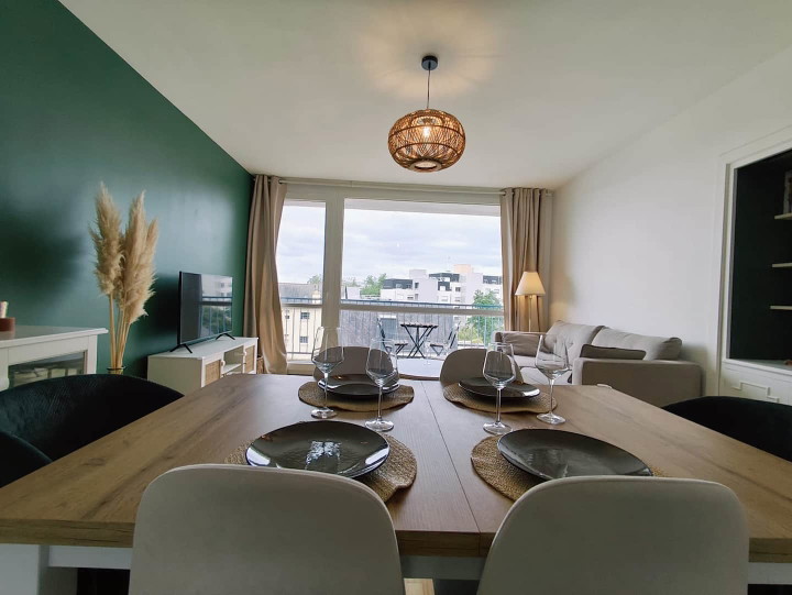 Suite Ô Mayeuc - 6 Pers - Parking & Terrasse - Betton