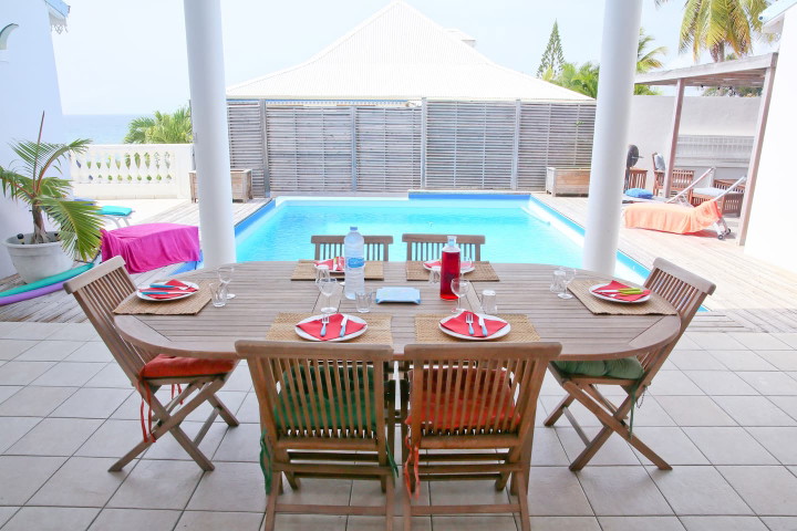 Maison Vue Mer 6 Personnes - Guadeloupe