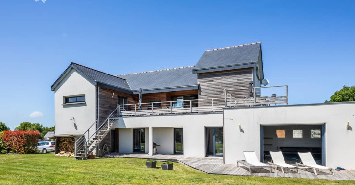 Villa Architecte Piscine Intérieure Privée 12 Pers - Saint-Cast-le-Guildo