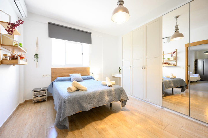 Appartement Avec Salon Et Cuisine Privée - Málaga