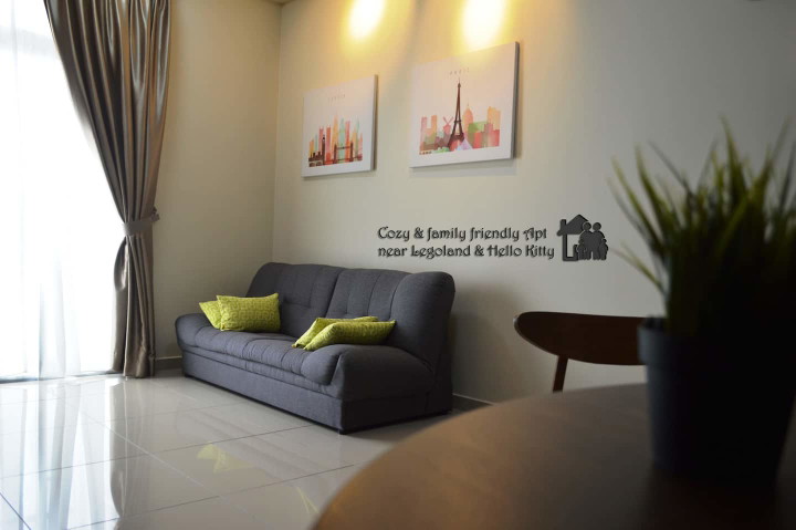 Family Friendly 2br Apt Near Legoland & S. Bigbox - Johor