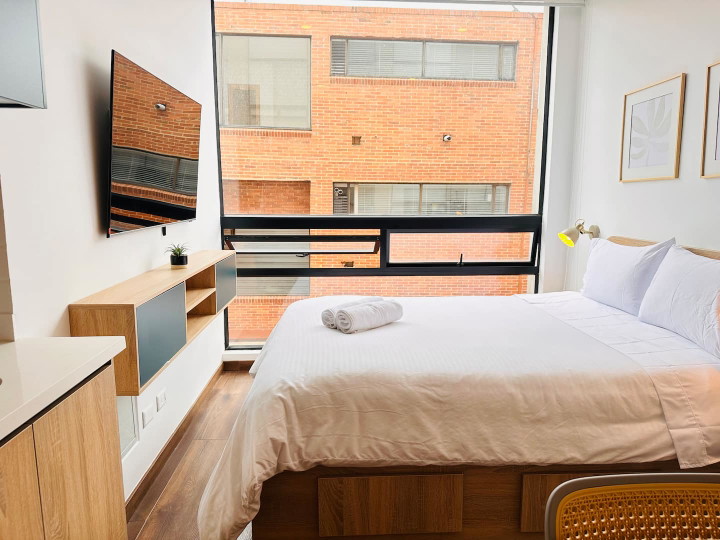 |Hf| Cossy & Elegant Loft At 93 Park - Bogota
