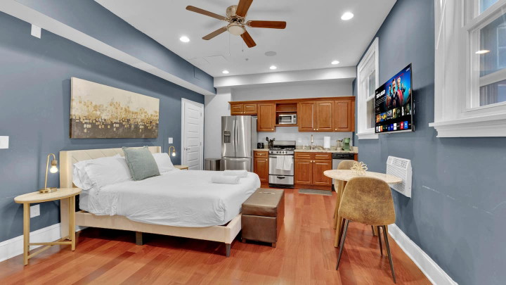 Studio Confortable | Vieille Ville | 1 Lit |Independence Hall - Philadelphie, PA