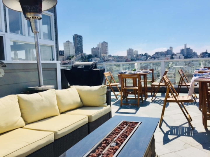 Tel-hi Penthouse W/ Pano Views, Safe, Steps To All - San Francisco, CA
