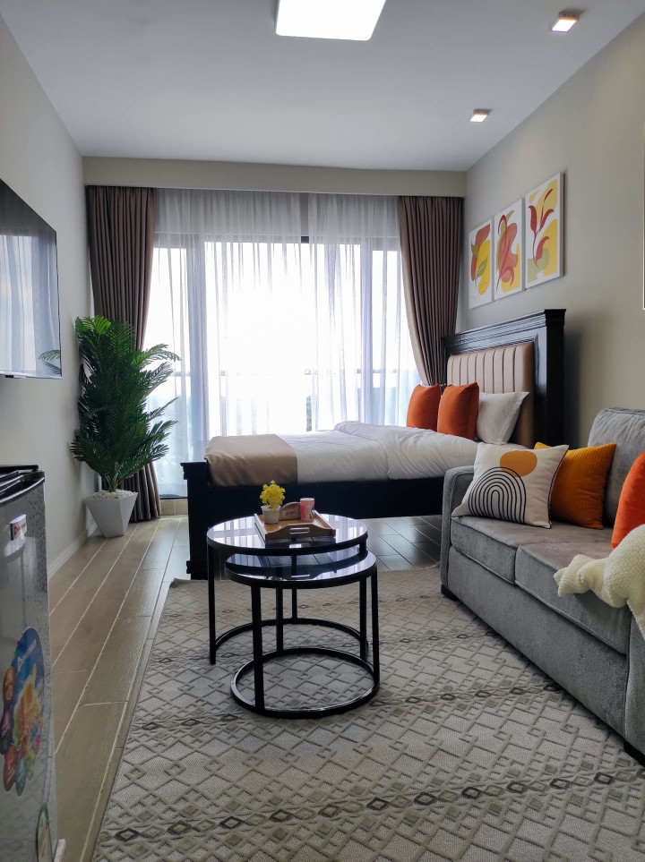 Studio W|pool|gym|queen Bed| 5 Min Drive To Jkia - Kenya