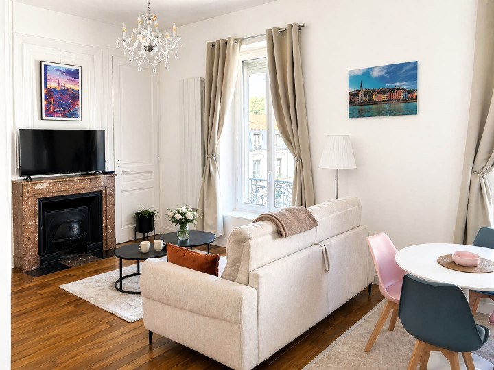 Bright Haussmannian Apartment  Lyon 6/part-dieu - Lyon Part Dieu Station