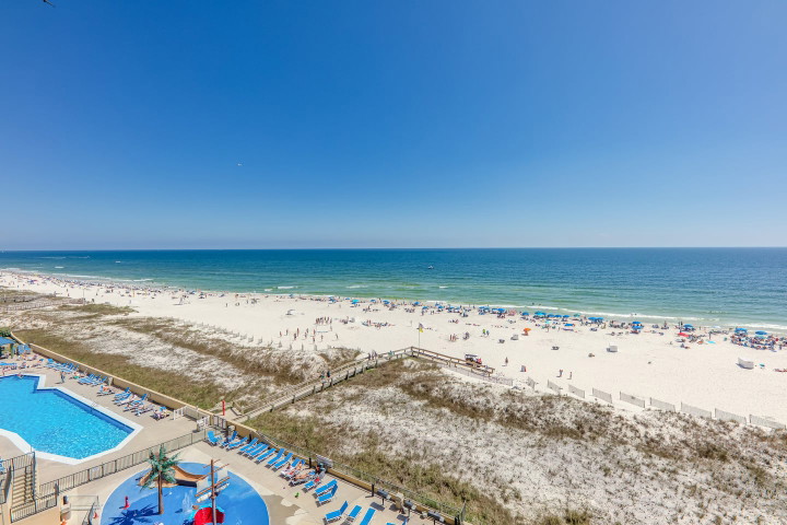 Beachfront Condo | Splash Pad - Orange Beach, AL