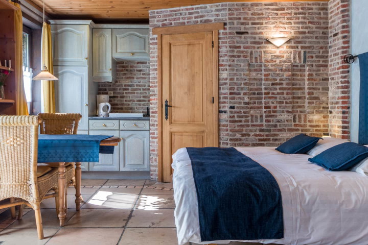 Cottage2p |Bikes|fireplace|park Garden|lake|8km Dt - Ghent (Belgium)