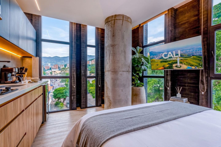 C304 | Loft In Granada | Relaxing Green Views - Cali
