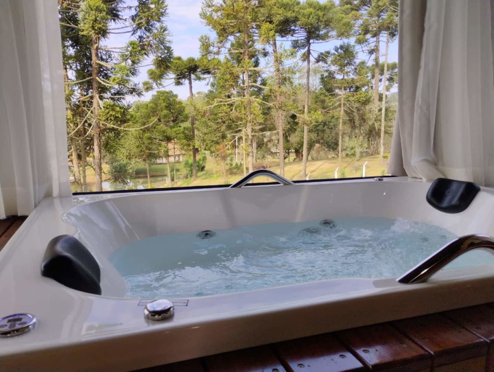 Cabana Lareira E Hidromassagem - Campo Alegre