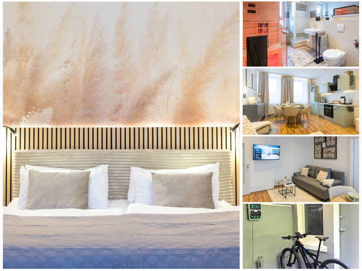 Flowapartment Hof, Ir-sauna, 24h Checkin, Parkpl. - Hof