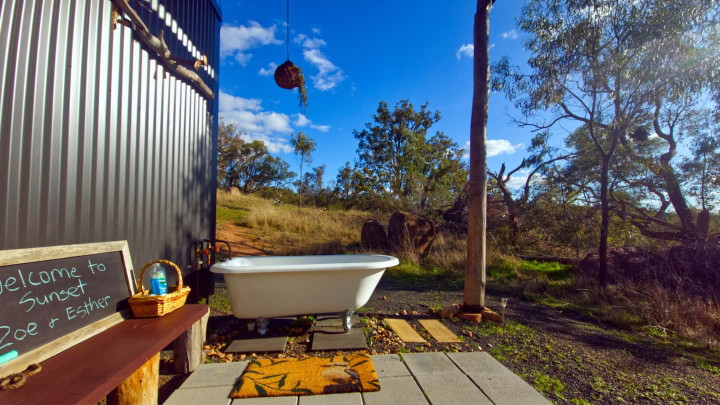 Sunset Cabin At Resteasy | Bath & Firepit - Mudgee