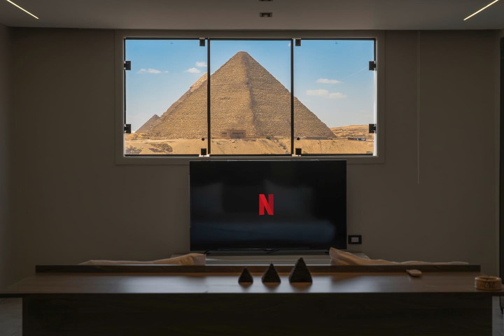 Nefertiti Pyramids View - Egypt