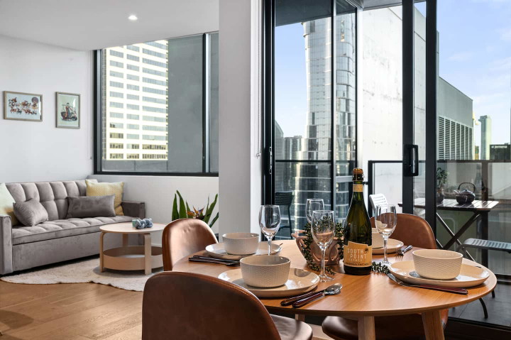 Lvl 31 Skyline Views Pool+sauna, Steps From Marvel - Melbourne