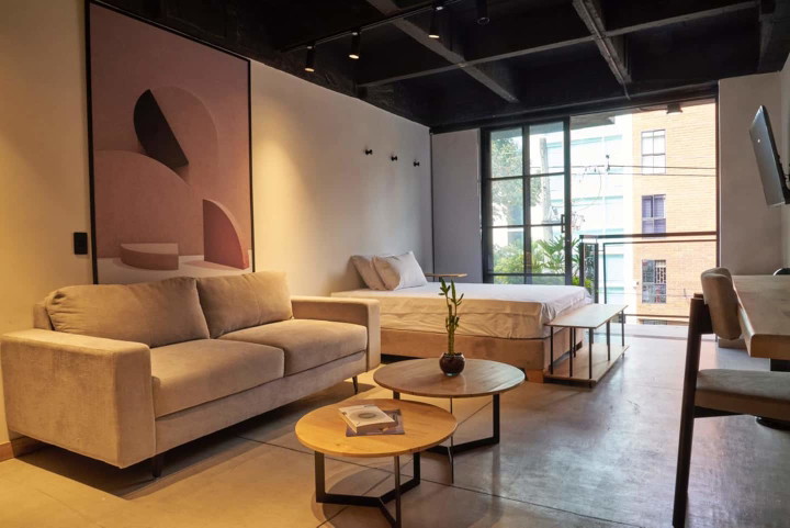 Modern Studio With Balcony 403 - Medellín