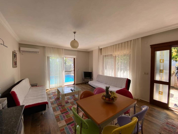 Detached Villa With 3 Rooms And A Pool In Datça Center - 1 - Datça