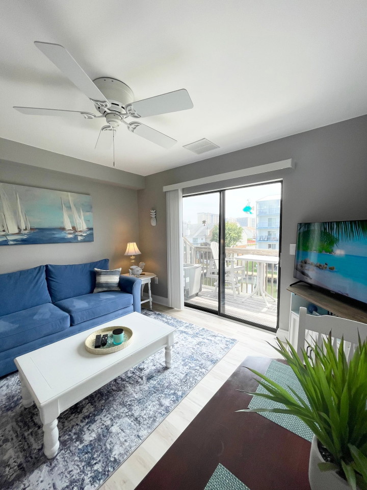Appartement En Résidence Sur Deux Niveaux Donnant Sur Le Canal De Bayside - Ocean City, MD