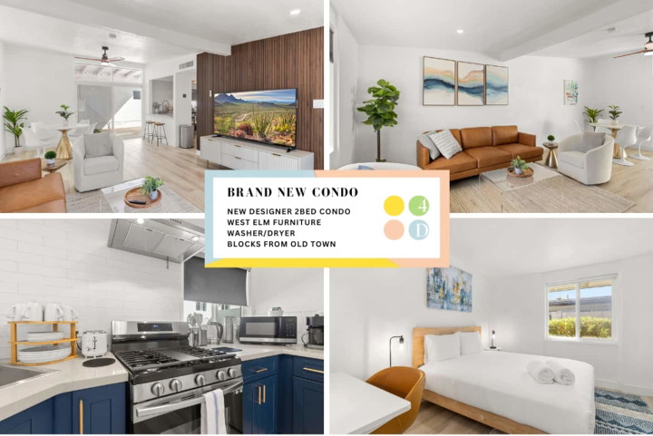Brand New Home W/ Parking Blocks From Oldtown- 4d - Scottsdale, AZ